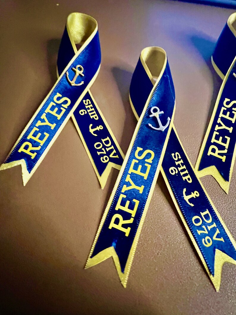 NAVY Ribbon US Navy Graduation - Etsy
