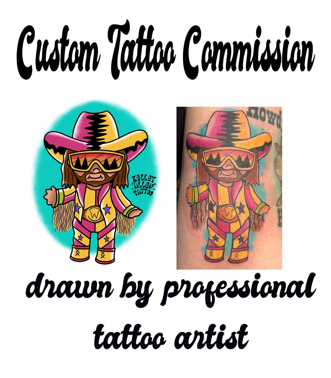Custom Tattoo Designs Printable - Etsy