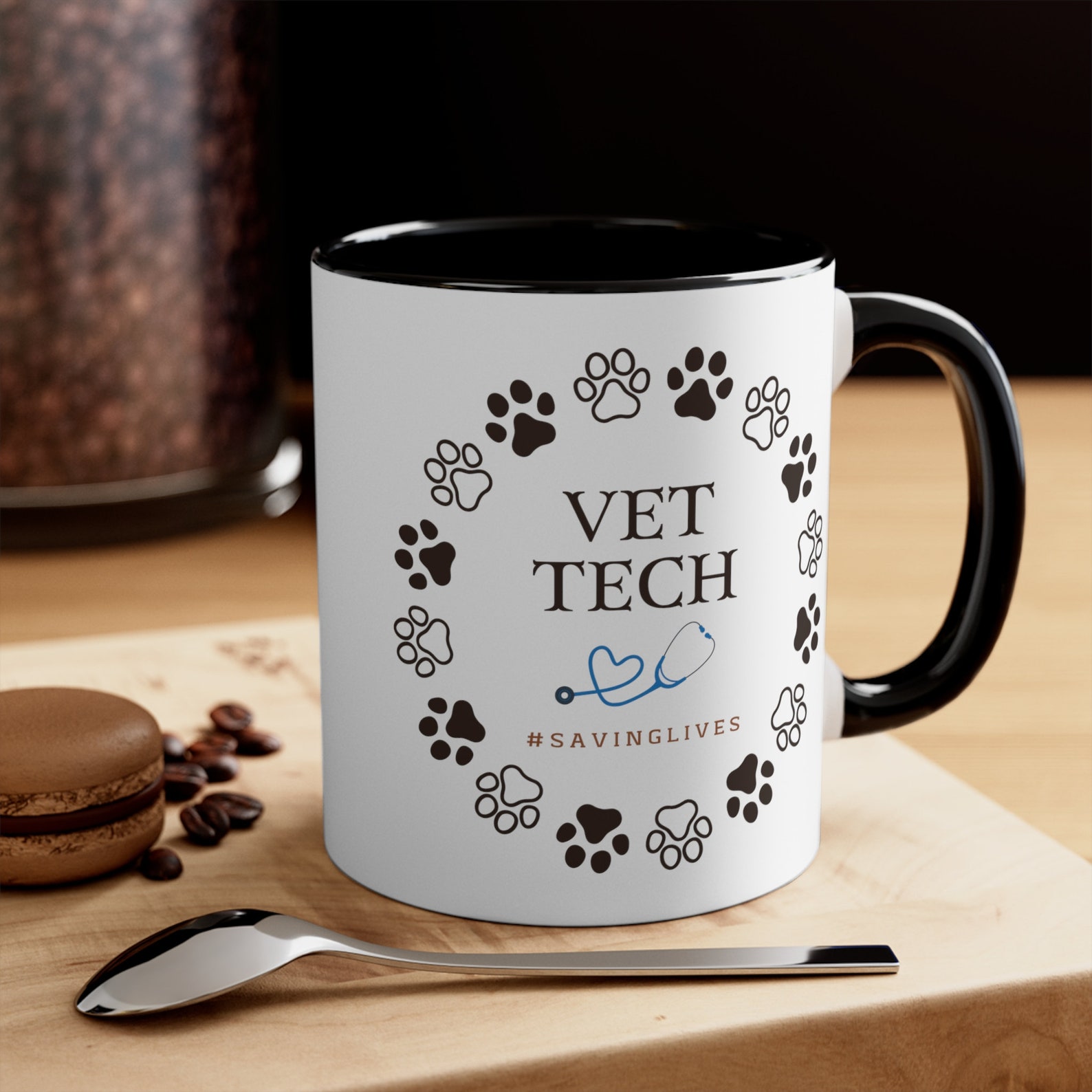 Vet Tech Coffee Mug, Vet Tech Gift, Vet Tech Grad Gift, Gift for Vet ...