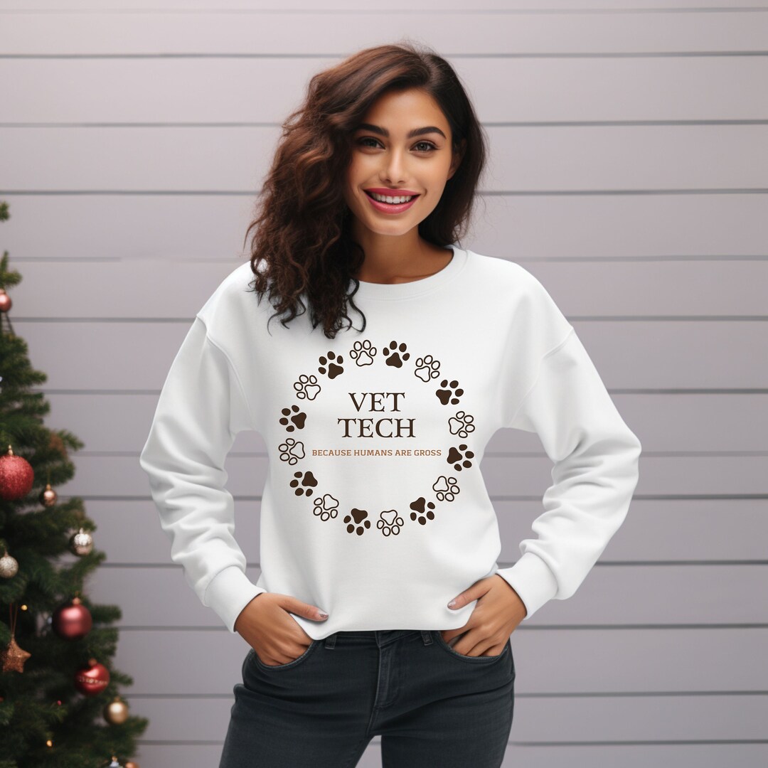 Vet Tech Sweatshirt Vet Tech Gifts Veterinary Nurse Shirt - Etsy