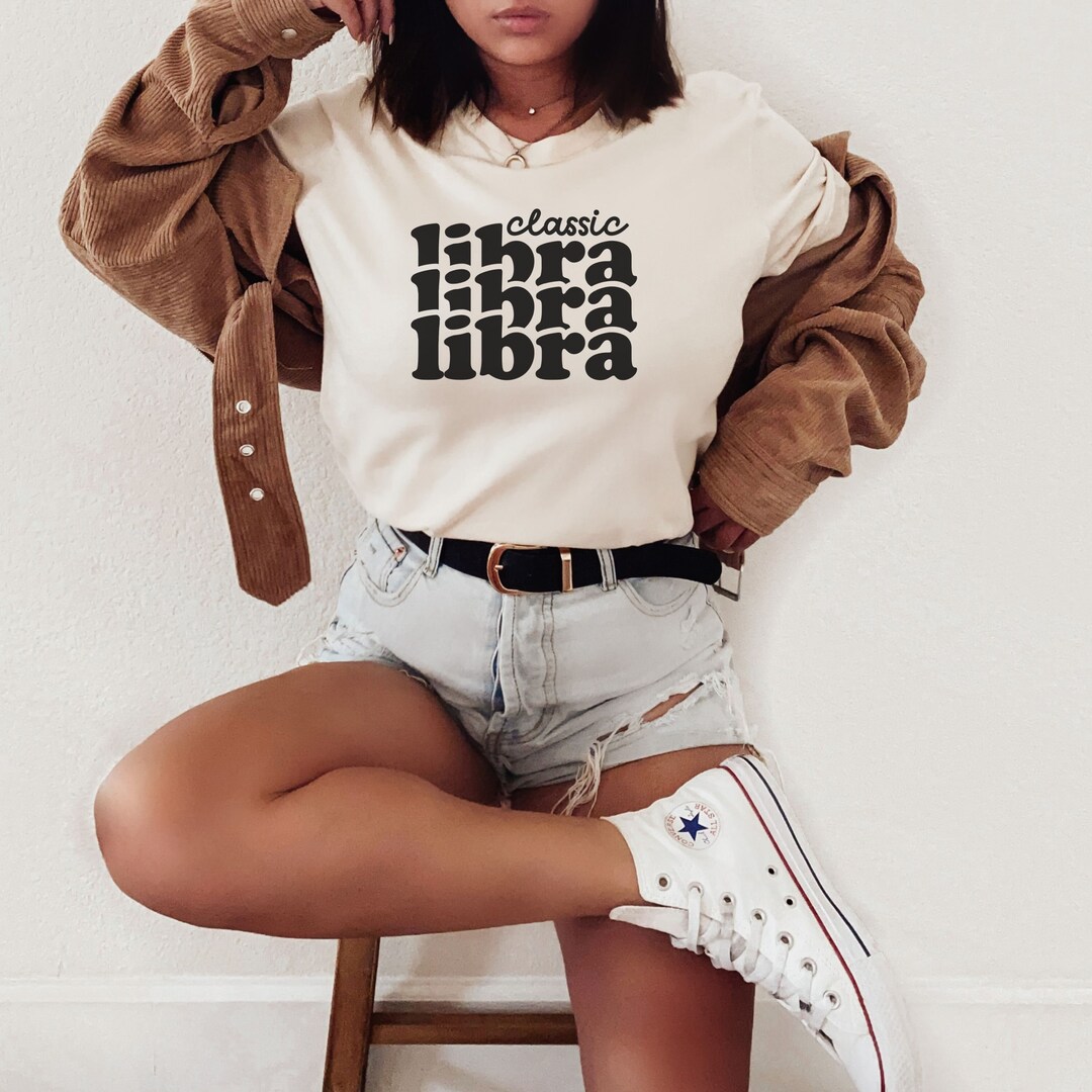Classic Libra Shirt, Libra Birth Sign, Astrology Signs T Shirt, Zodiac ...