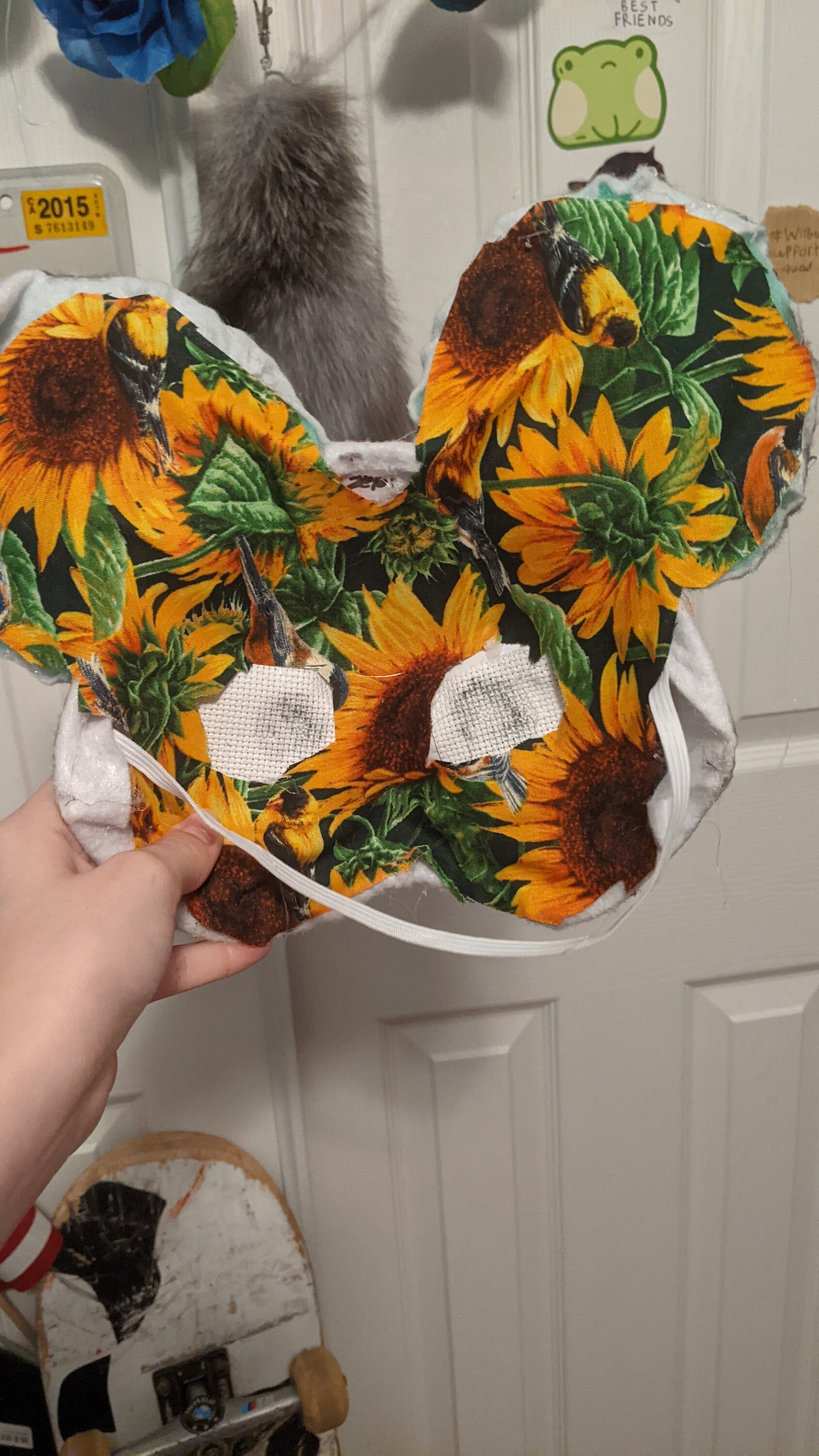 HQ | Grey & White Therian Mouse Mask! - Etsy