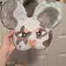 HQ Grey & White Therian Mouse Mask - Etsy