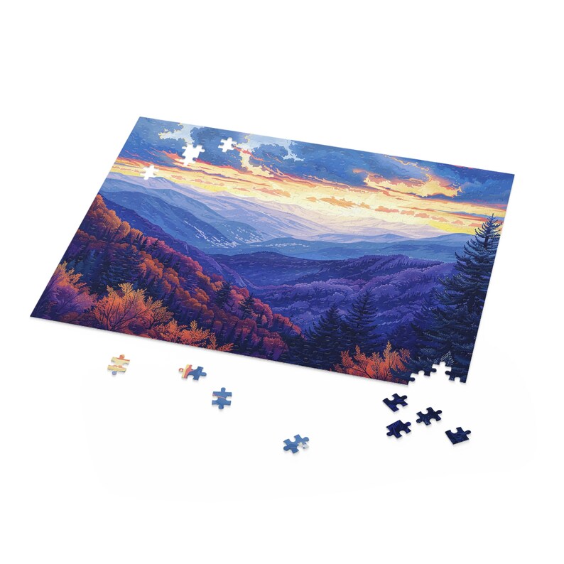 Great Smoky Mountains National Park Jigsaw Puzzle Great Smoky Mountains ...