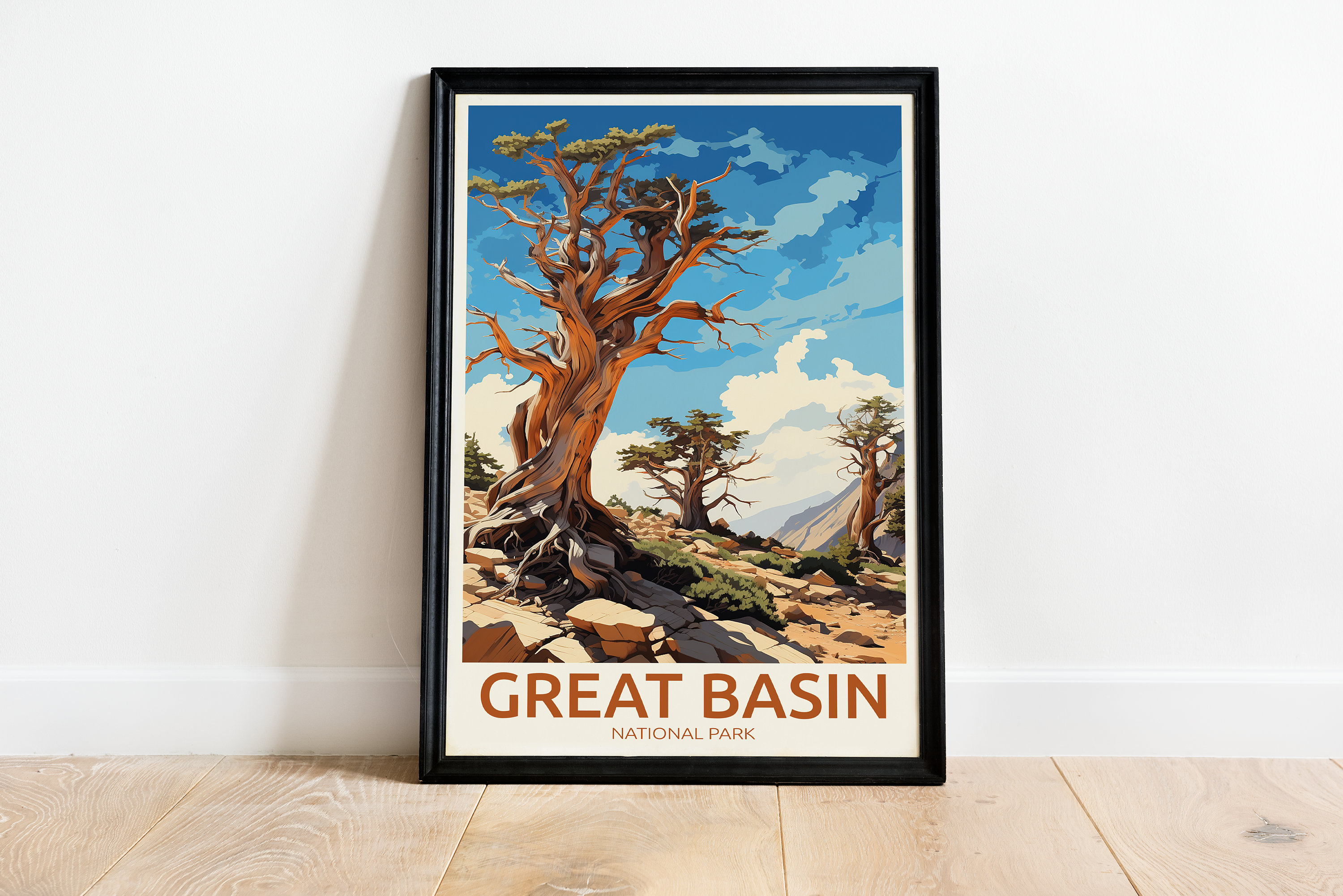 Great Basin National Park Poster, Wall Art, Travel Poster, Great Basin ...
