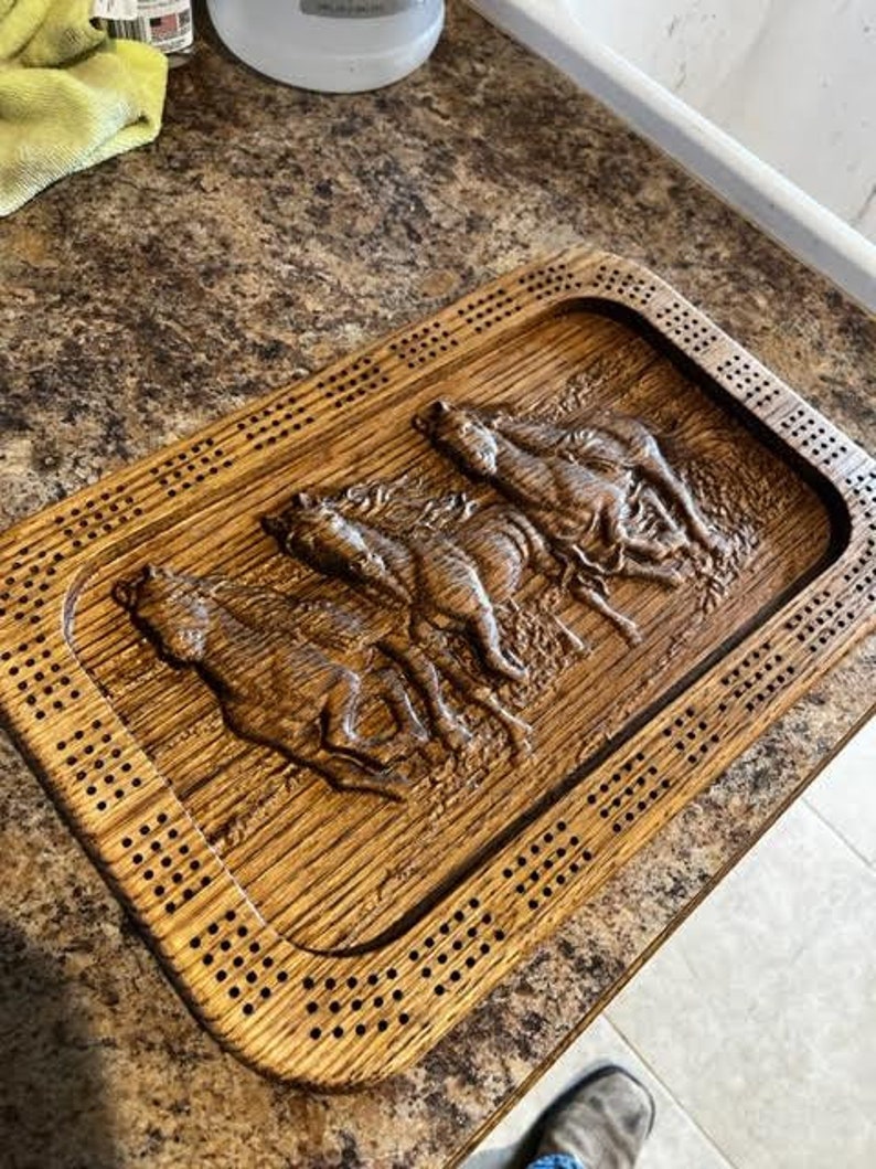 Your Way!! Custom Cribbage Board, Many Different Styles, Great Gift ...