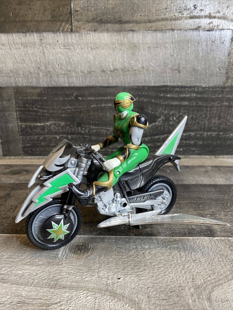 Power Rangers Ninja Storm Green Ranger Tsunami Cycle - Etsy