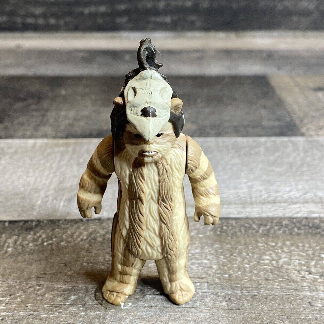 Vintage Star Wars Logray Return of the Jedi Kenner With Hat - Etsy