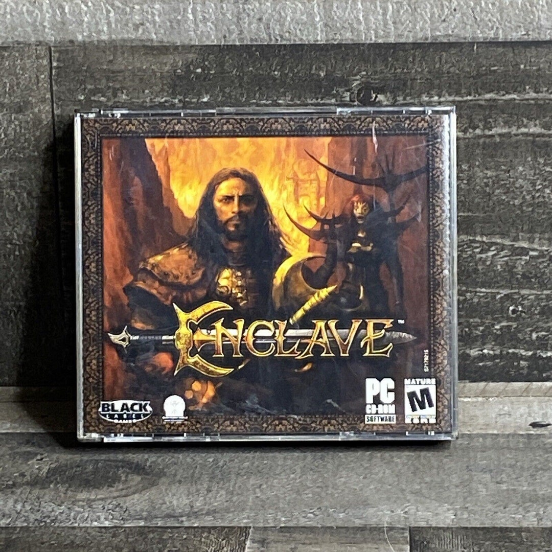 Enclave PC, 2003 3-disc Computer Game With Manual Fantasy Medieval - Etsy