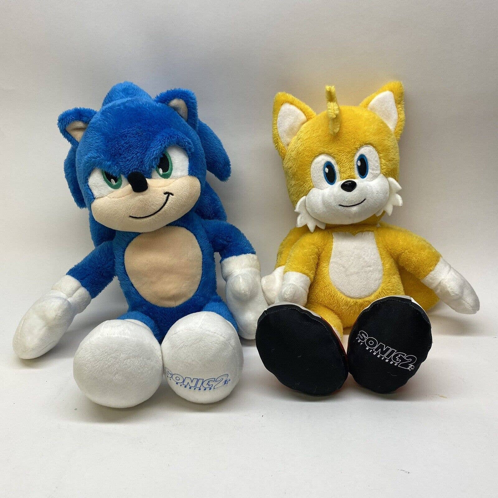 Build-a-bear Plush Sonic the Hedgehog Sonic 2 Tails & Sonic - Etsy