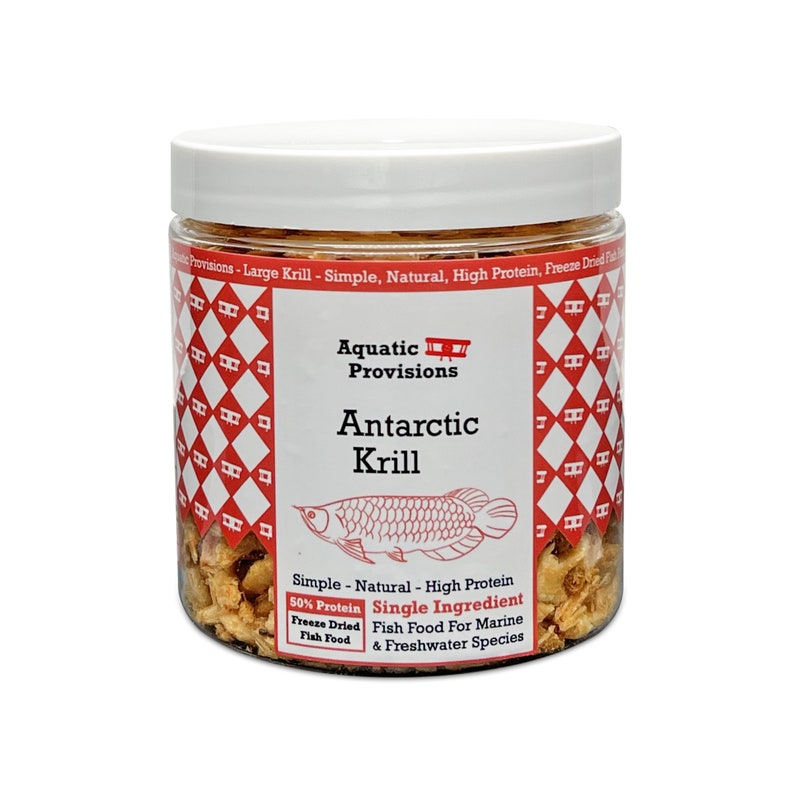 Freeze Dried Antarctic Krill | Simple, Natural, High Protein Fish Food ...