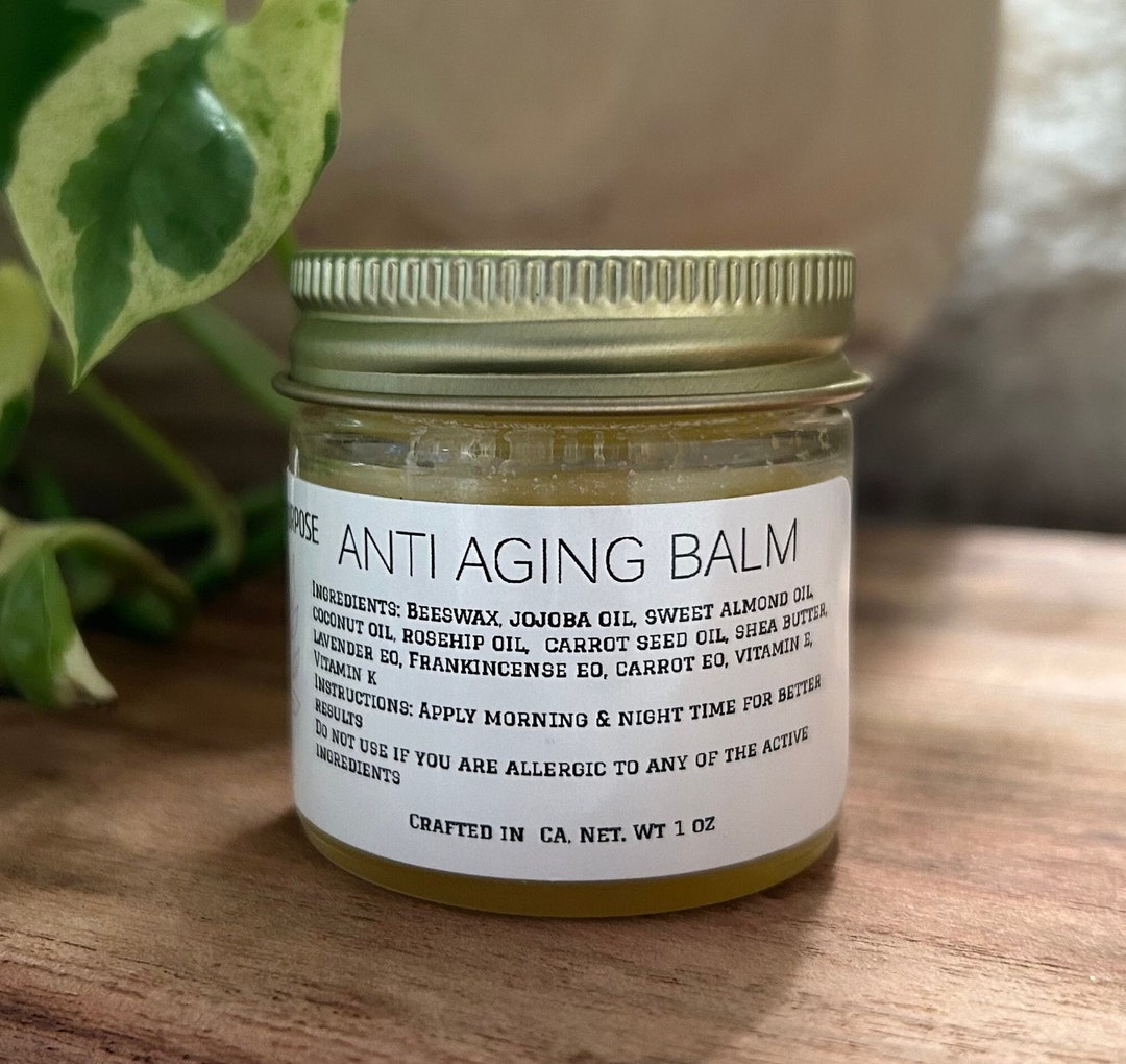 Natural Brightening Anti Aging Balm - Etsy