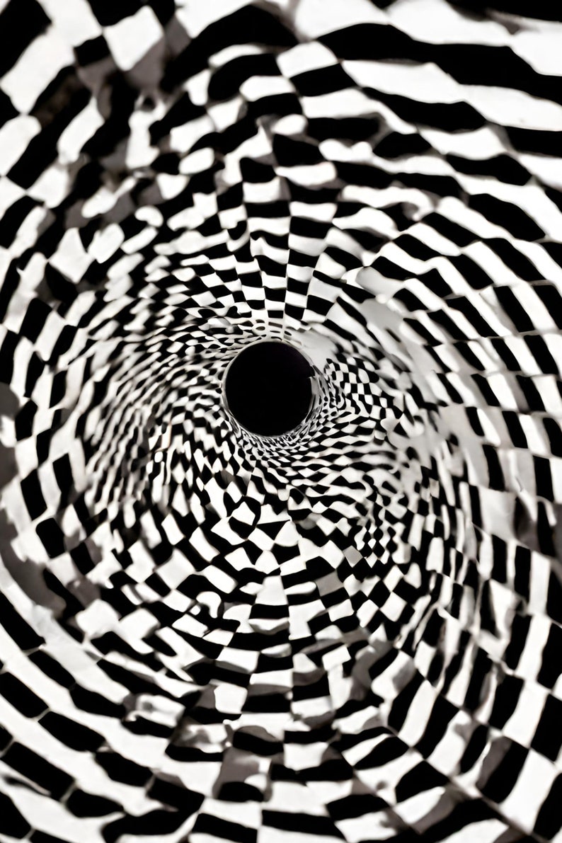 Digital Wall Art Printable Optical Illusion Wall Art - Etsy