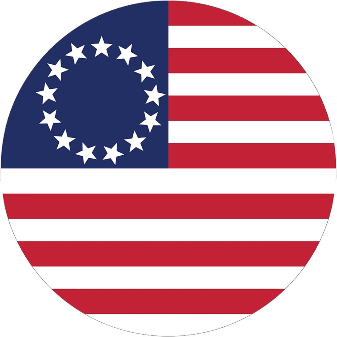 Betsy Ross American Flag Magnet, Patriotic 13-star USA Design, Weather ...
