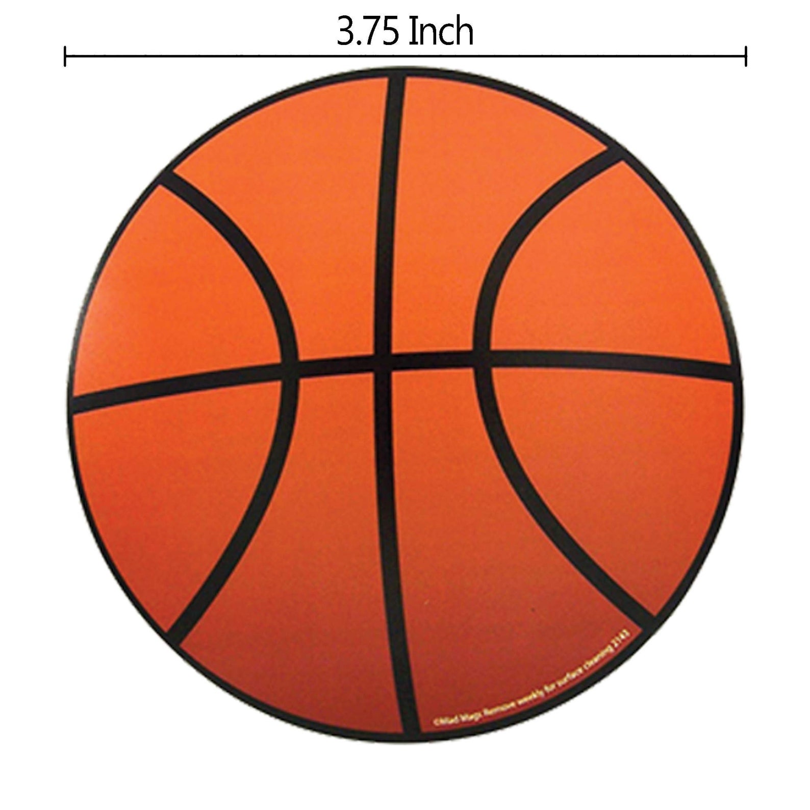 Mini Basketball Magnets for Team and Coach, Magnetic Basketball Decal ...