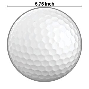 Golf Ball Magnet for Car, Locker, Fridge, Magnetic Decal Sticker Gift ...