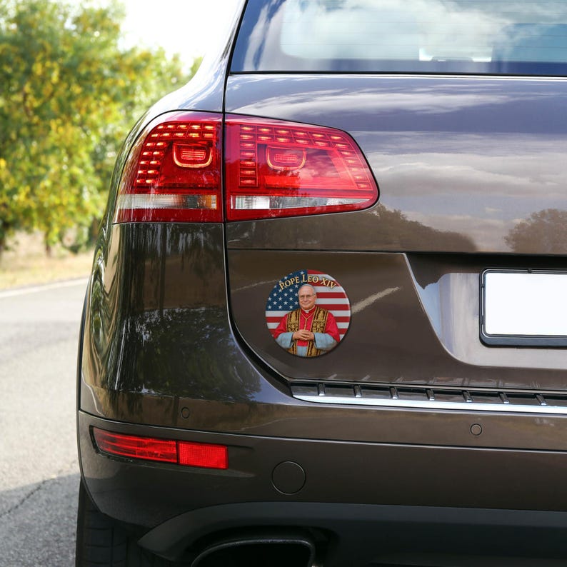 Pope Leo the 14th XIV 2025 Magnet, Historic Catholic Keepsake, 5.5 ...