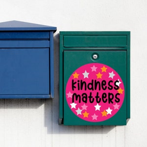 Kindness Matters Inspirational Decal, Inclusive Magnet for Lockers and ...