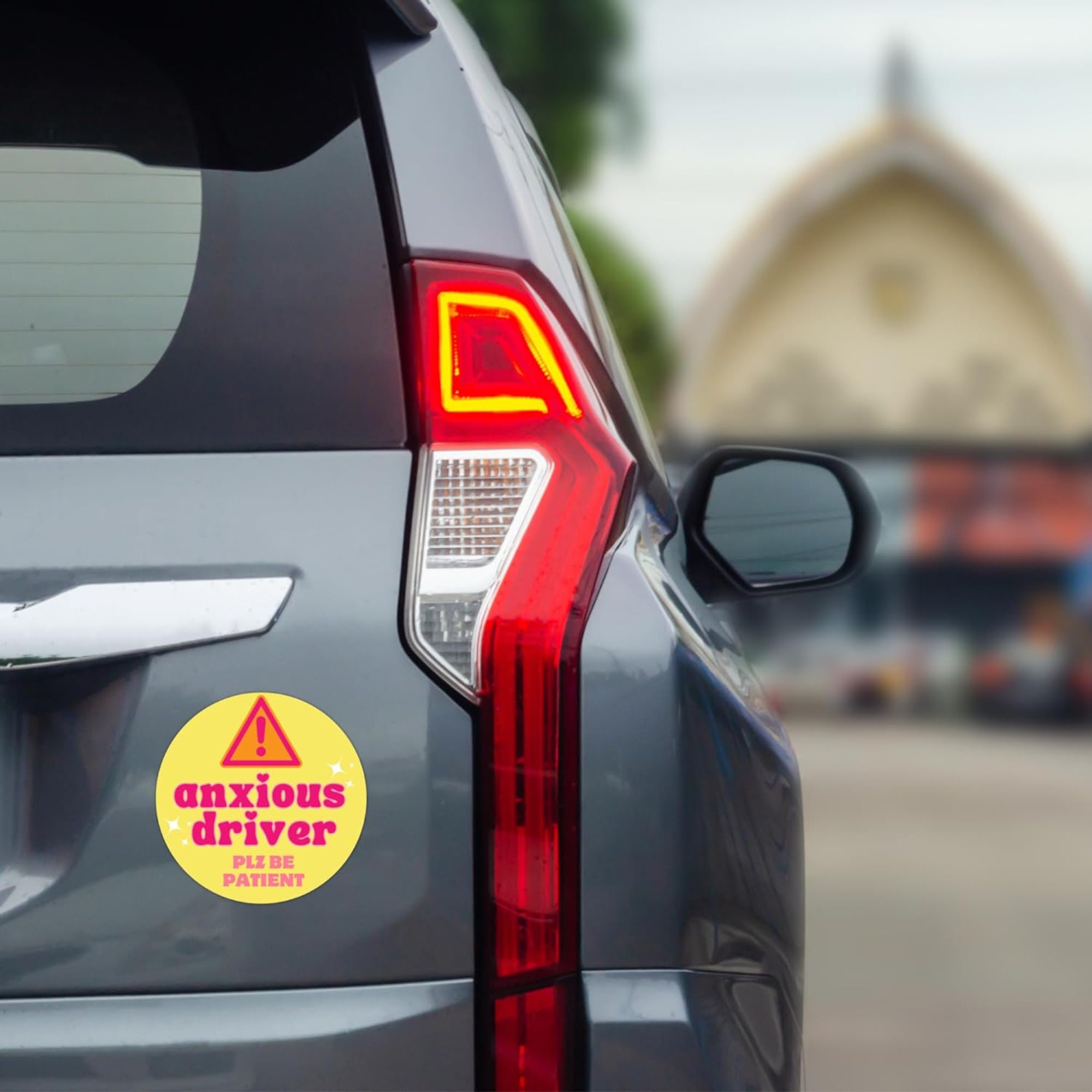 Anxious Driver Please Be Patient Magnet, Funny Magnetic Decals for Cars ...