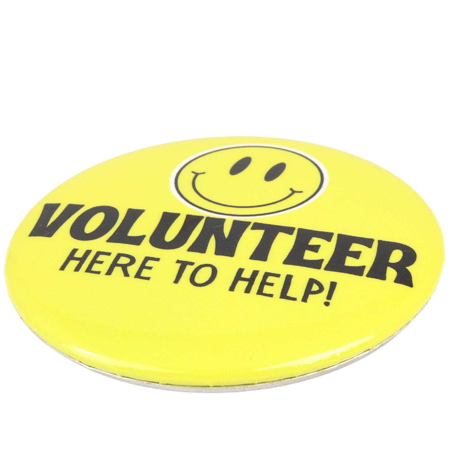 Buttons for Volunteers, Teachers, and Customer Service Employees, Ask ...