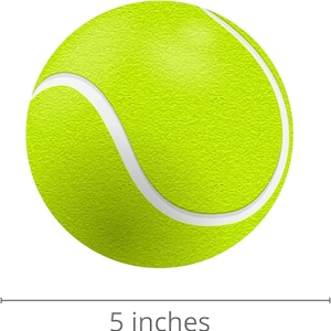 Tennis Ball Magnet, Sports Decals for School Lockers and Refrigerators ...