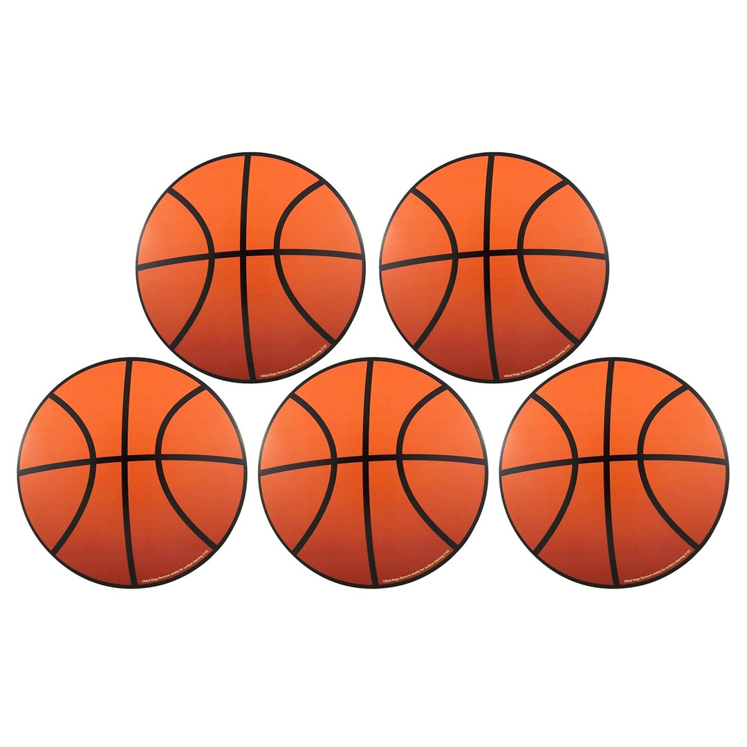 Mini Basketball Magnets for Team and Coach, Magnetic Basketball Decal ...