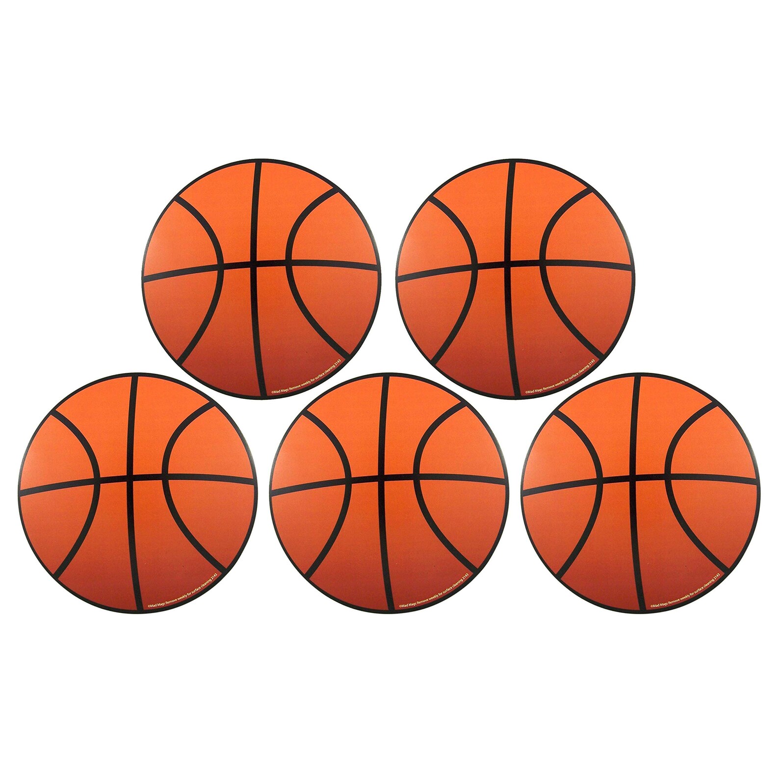 Mini Basketball Magnets for Team and Coach, Magnetic Basketball Decal ...