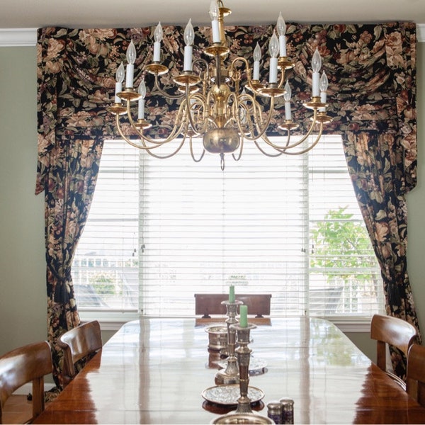 Faux Roman Shades Valance - Etsy