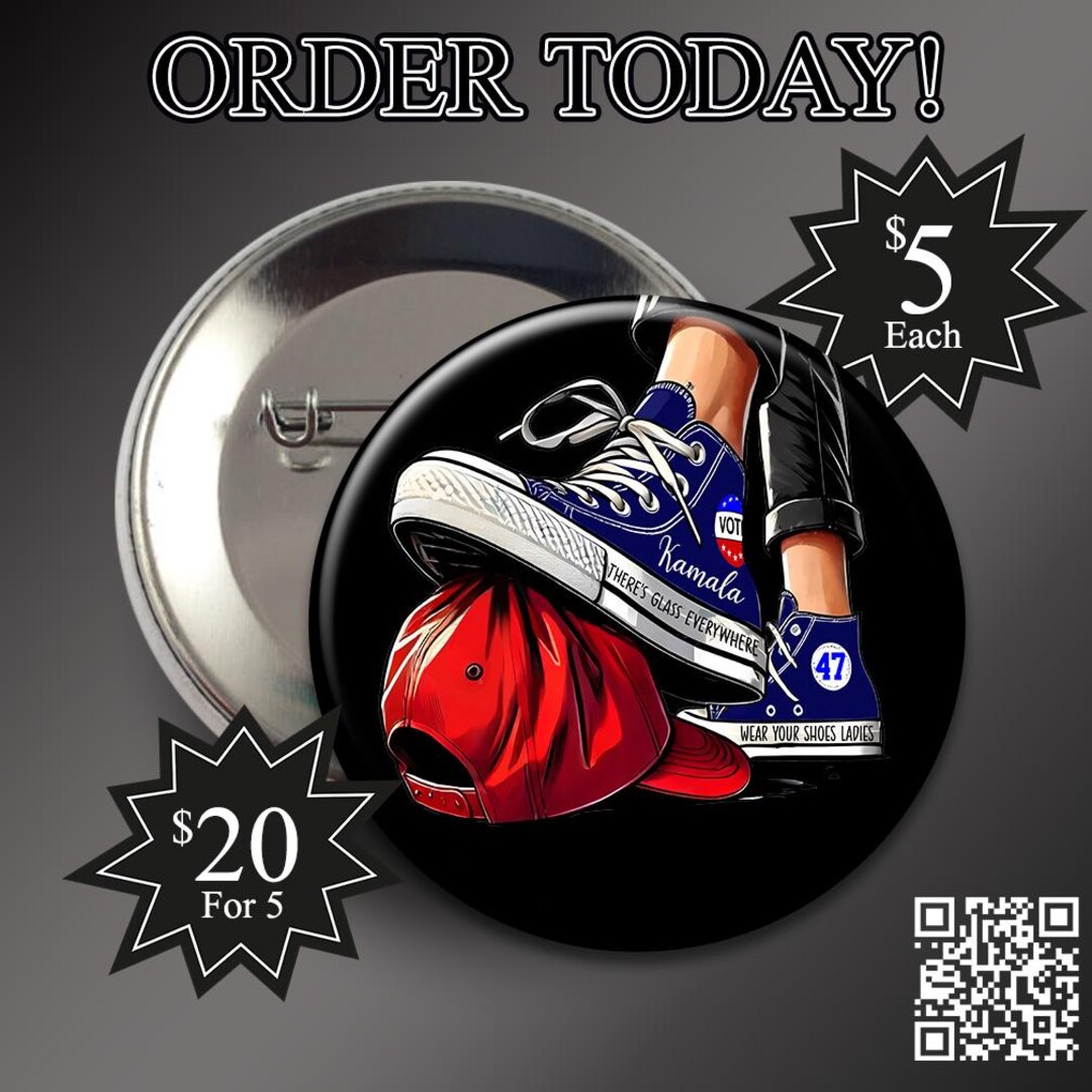 3 Inch Pin Back Buttons - Etsy