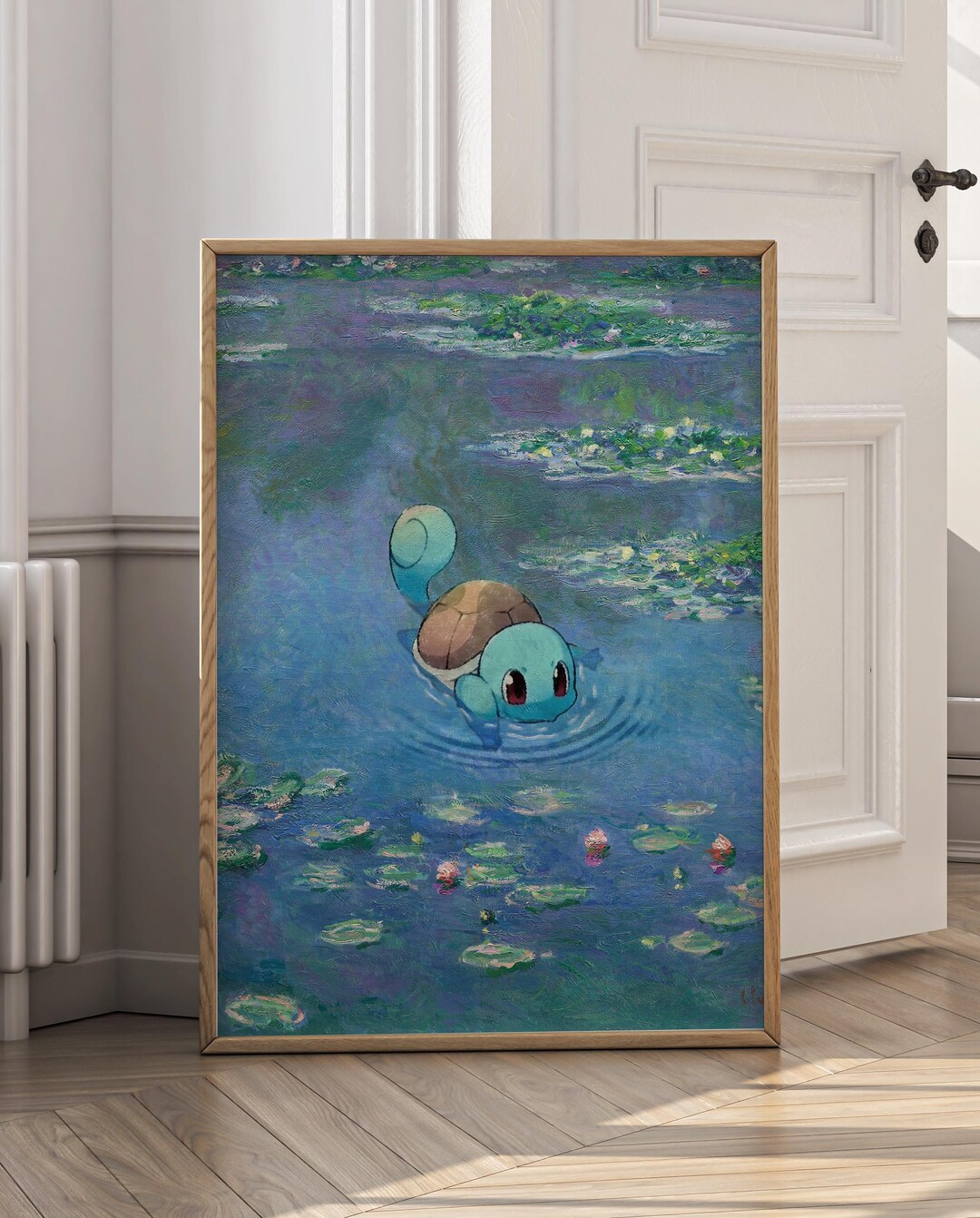 Pokémon Squirtle Poster, Original Gift, "squirtle" Poster, Wall ...