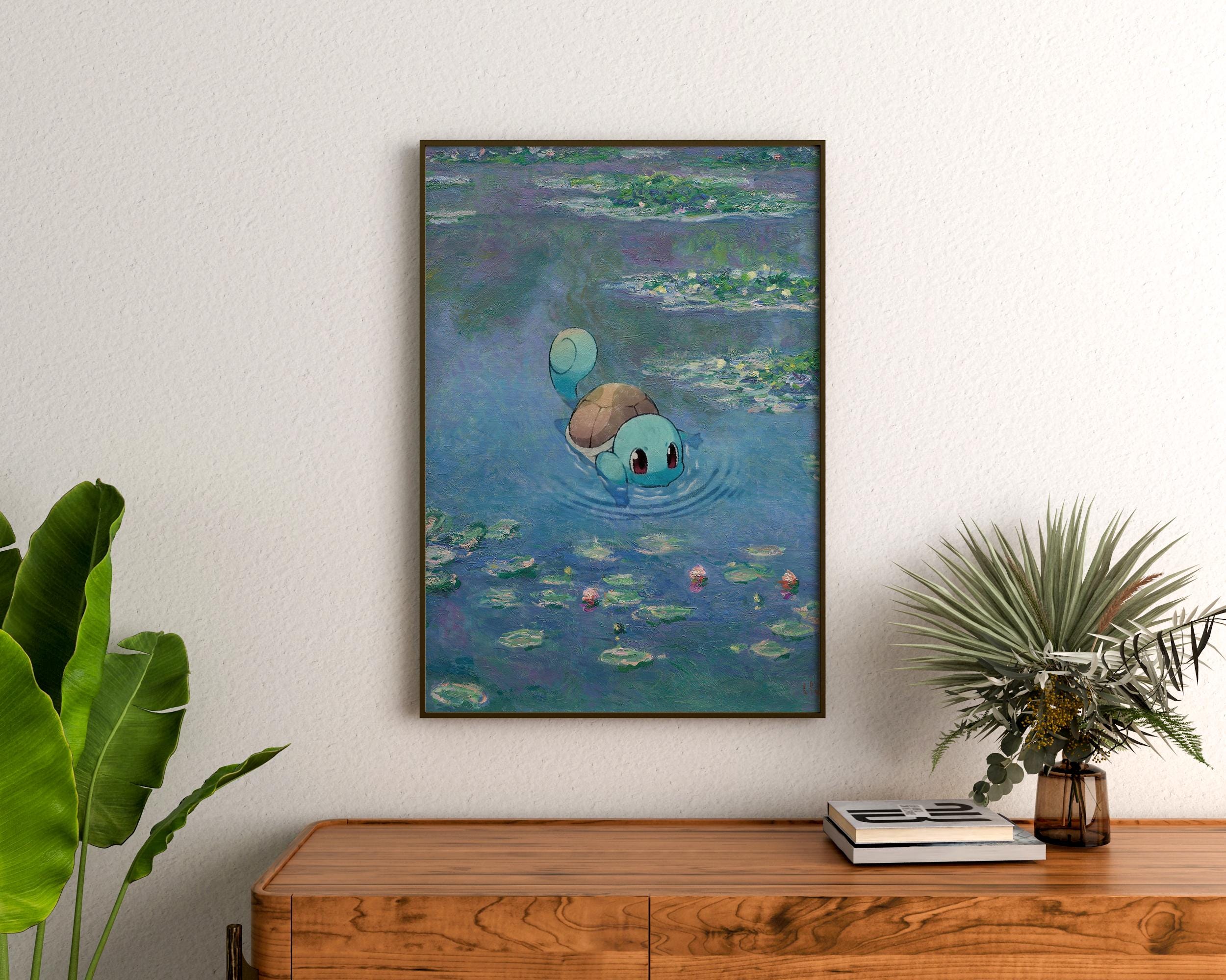 Pokémon Squirtle Poster, Original Gift, "squirtle" Poster, Wall ...