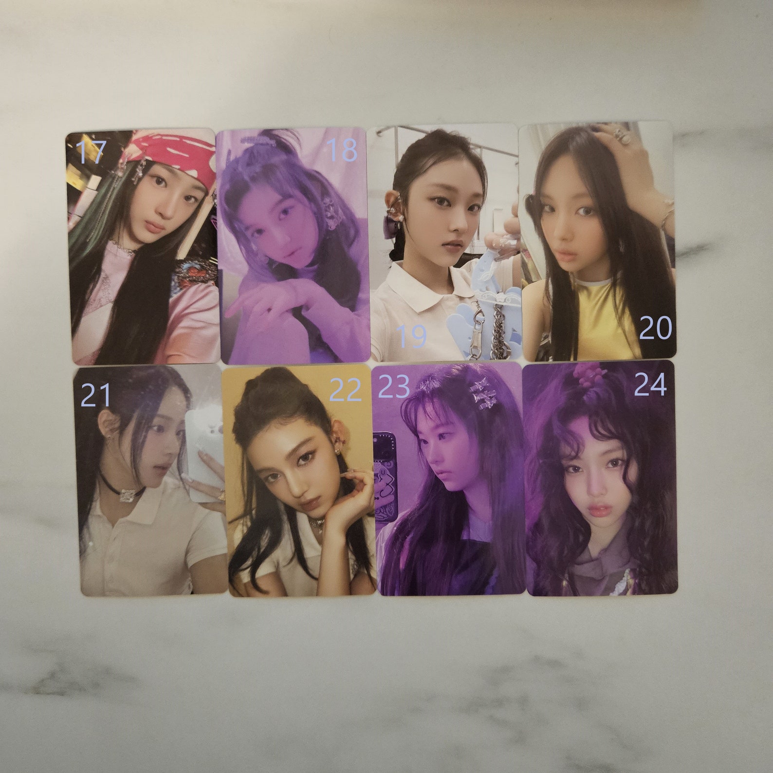 NEWJEANS *OFFICIAL* "get Up" Photocards - Etsy