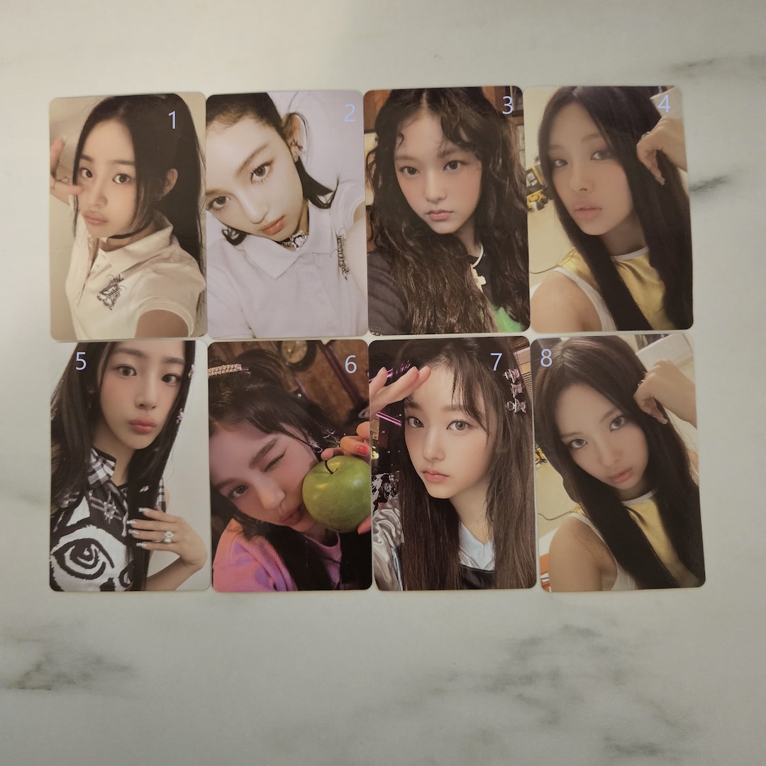 NEWJEANS *OFFICIAL* "get Up" Photocards - Etsy