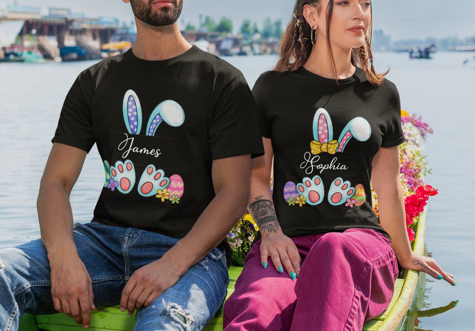 Personalized Easter Shirts, Matching Easter Shirts, Couple Shirts for a ...