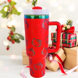 Hello Kitty Laser Engraved Rainbow Stainless Steel Tumbler - Etsy