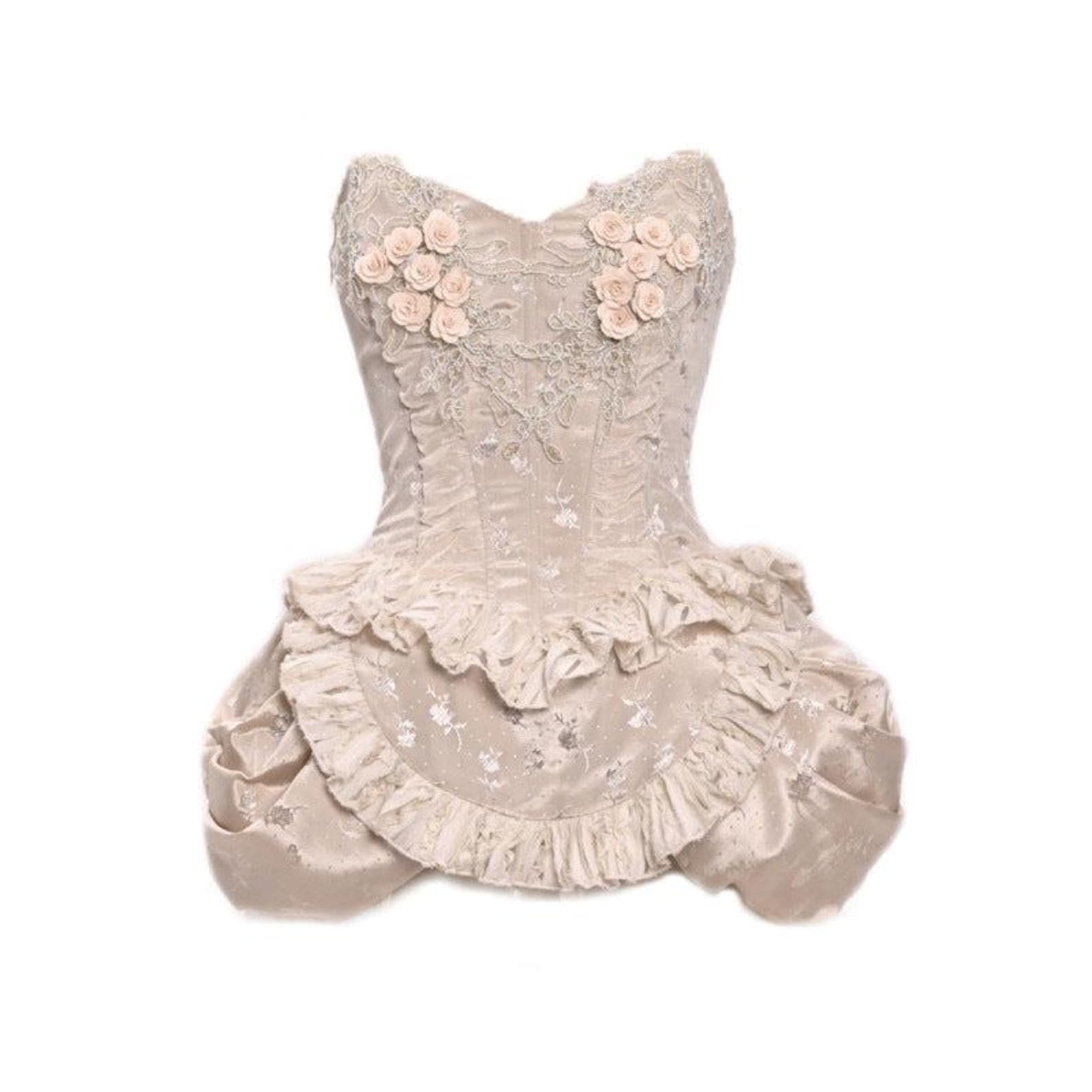 Classical European Rococo Fishbone Corset Rococo Stays Corset of 18th ...