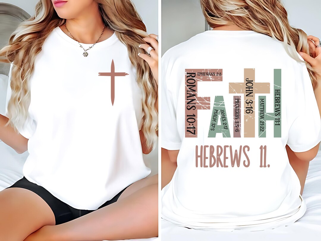 Christian Retro Faith T Shirt Comfort Colors Tee Trendy Baptism Shirt I ...