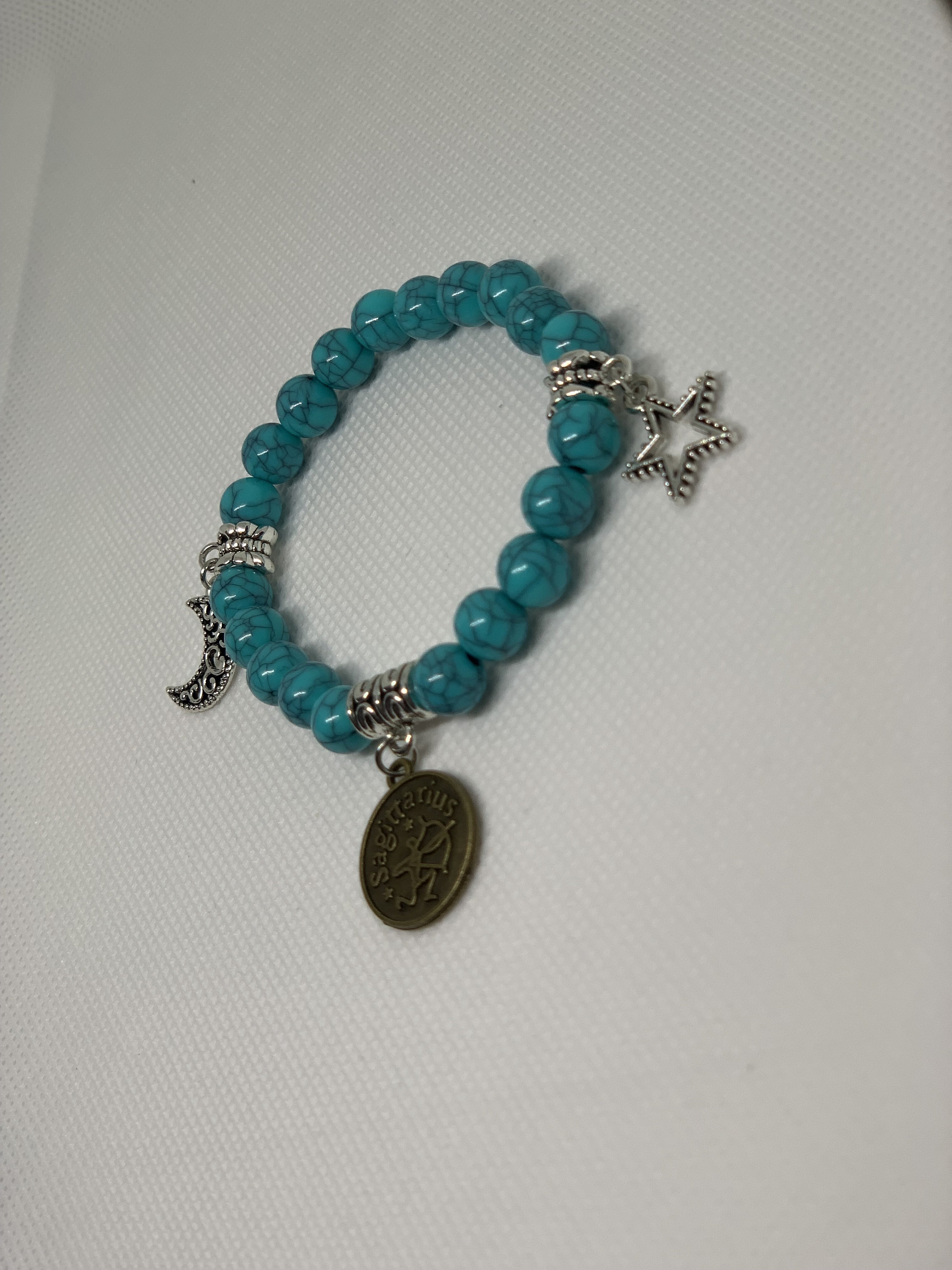 Sagittarius Zodiac Sign Beads Bracelet - Etsy