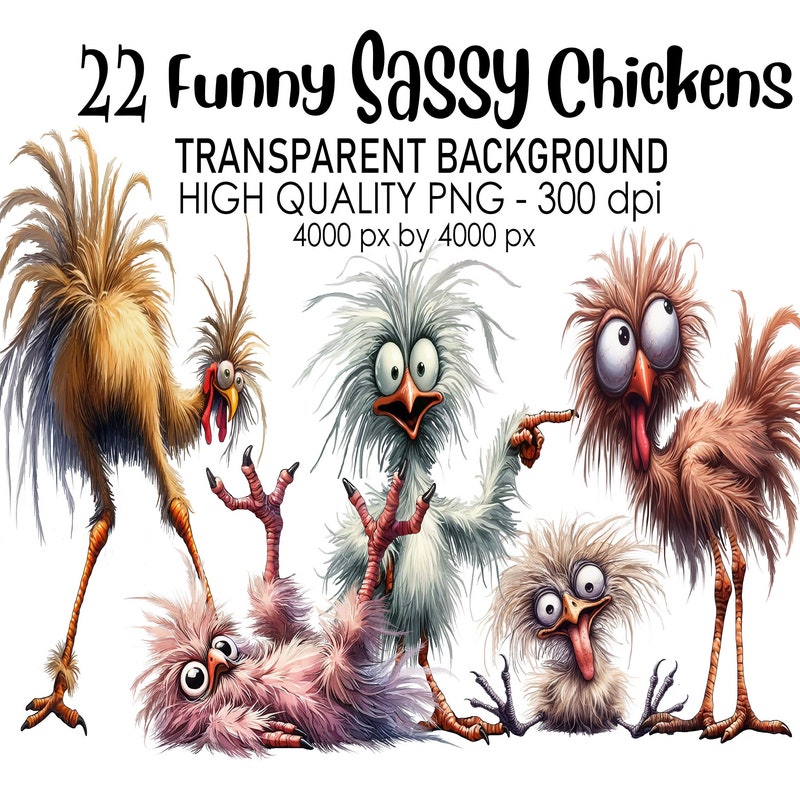 Whimsical Chicken - Etsy