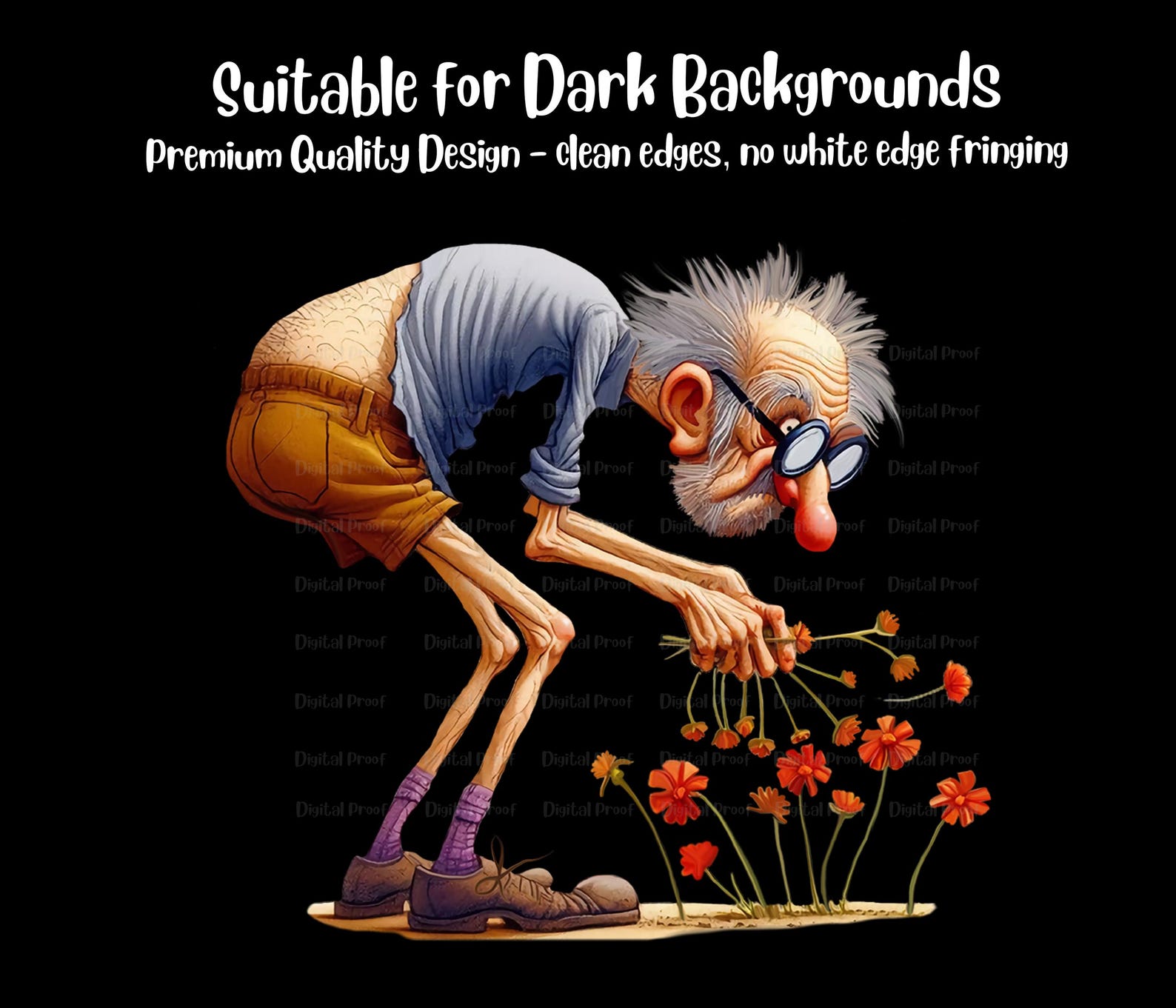 30 Transparent Background Funny Spunky Backyard Grandpa Clip Art, PNG ...