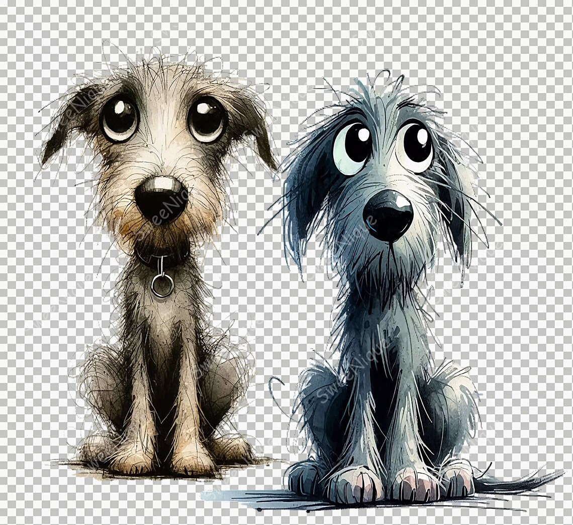 20 Transparent Background Funny Crazy Dogs Clip Art, PNG 300 Dpi High ...