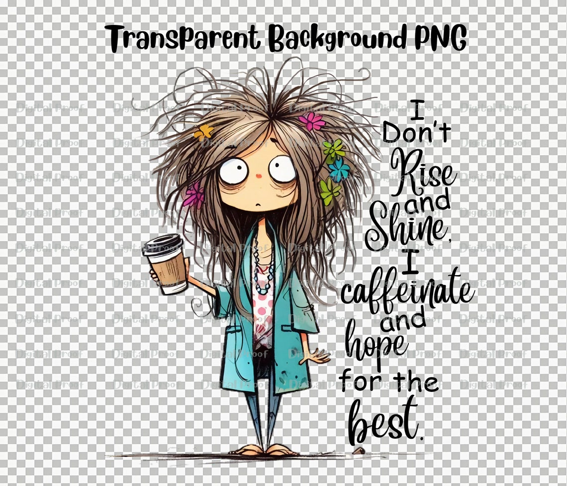 Funny Sarcastic Saying Quote Clip Art, Rise and Shine, Sublimation ...