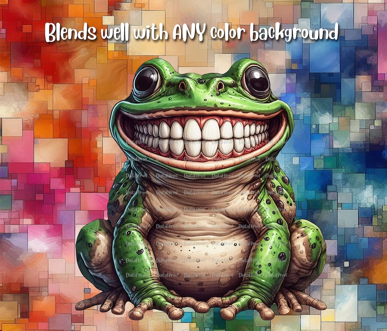 20 Transparent Background Funny Crazy Frogs Clip Art, PNG 300 Dpi High ...