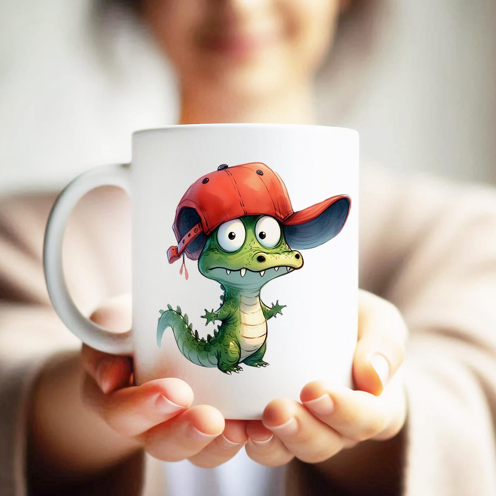 Funny Alligator PNG Clipart: 25 Transparent Background Graphics, Sassy ...