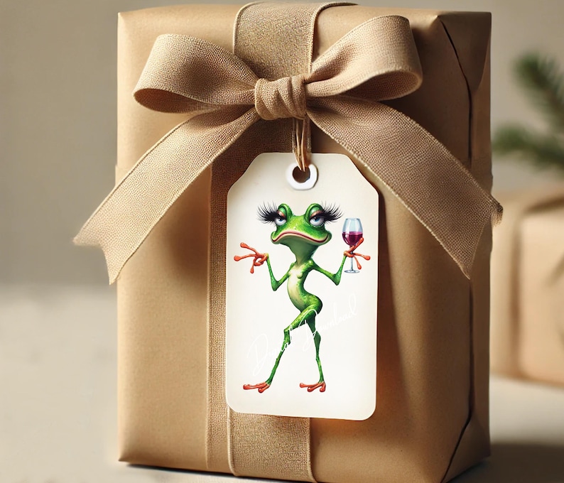 12 Whimsical Lady Frogs Clipart Character Pngs, Transparent Background ...