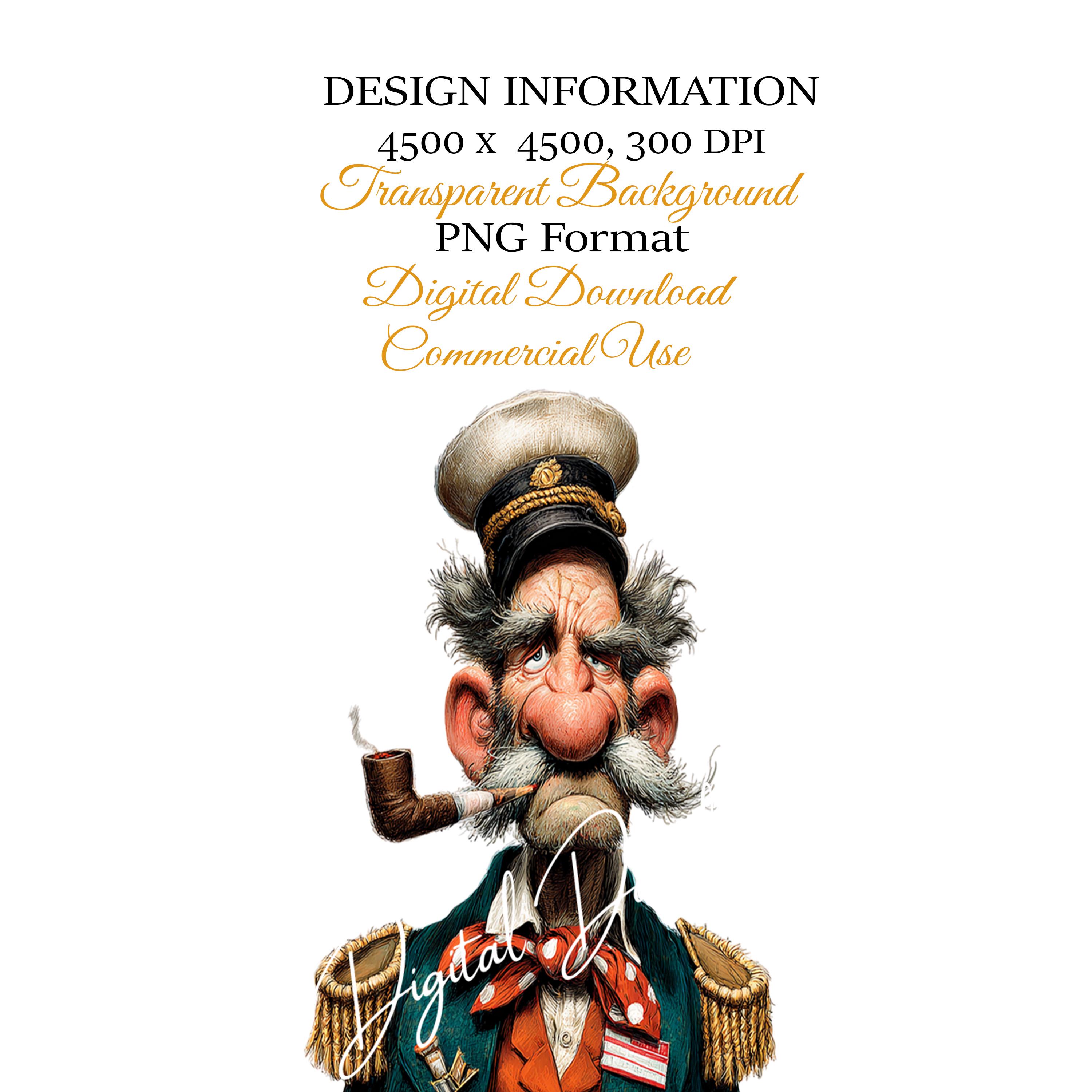 Grumpy Salty Sea Captain PNG Clipart: 18 Nautical Old Men Grandpa ...