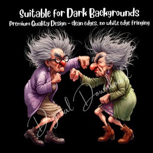 18 Transparent Background Feisty Old Ladies Clip Art, PNG 300 Dpi High ...