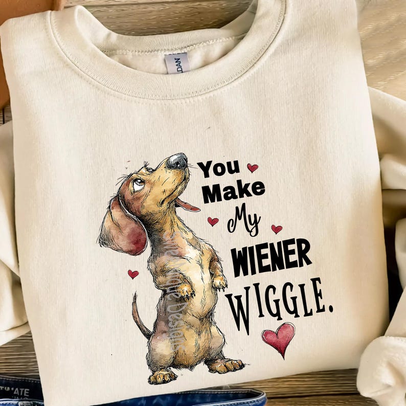 Dachshund Dog Wiener Wiggle PNG Clipart: Tshirt Sassy Quote Graphic ...