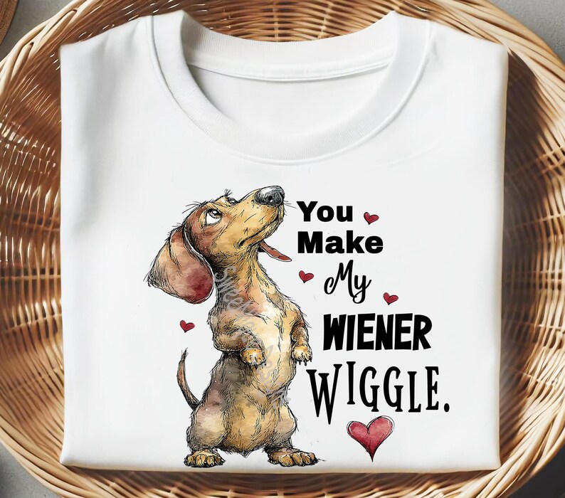 Dachshund Dog Wiener Wiggle PNG Clipart: Tshirt Sassy Quote Graphic ...