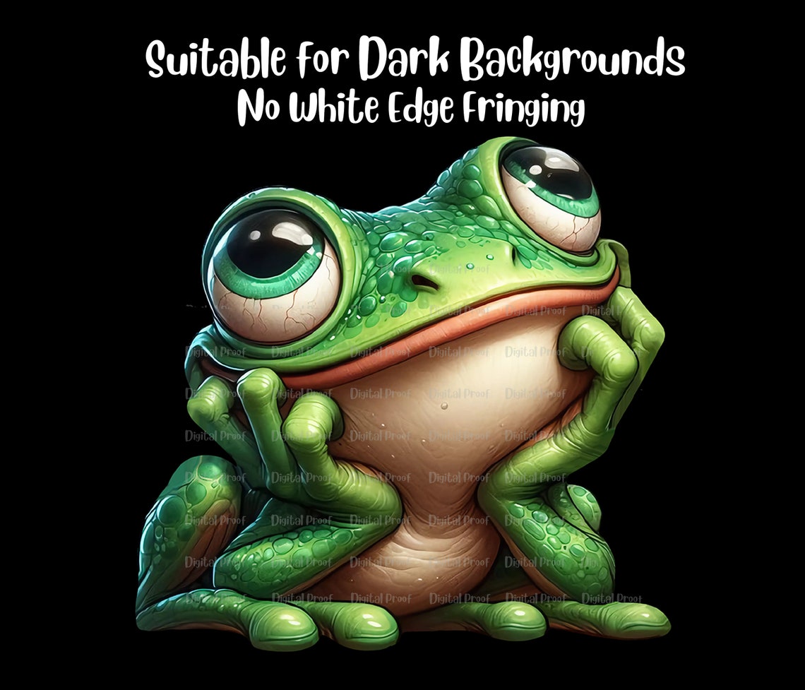 20 Transparent Background Funny Crazy Frogs Clip Art, PNG 300 Dpi High ...